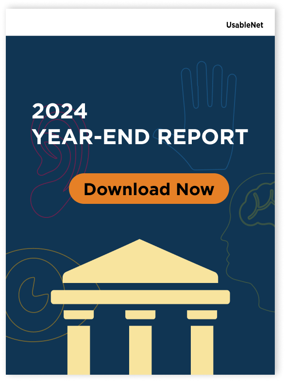2024 Year-End Report on Web Accessibility Lawsuits